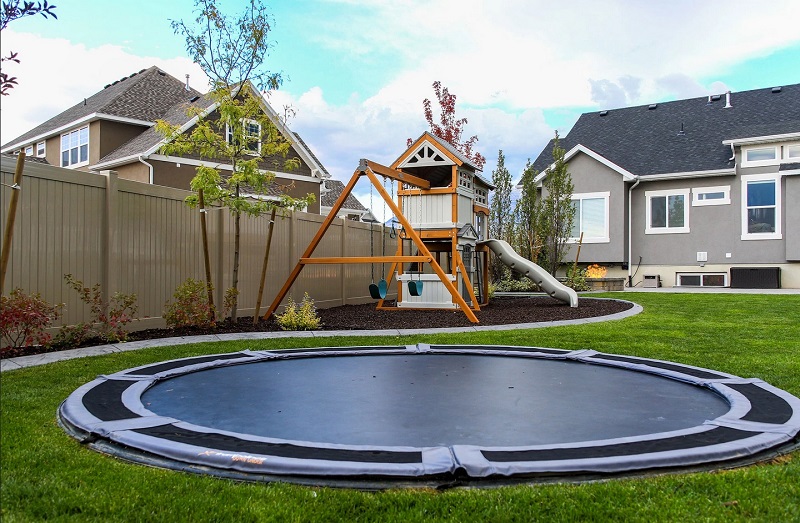 In-Ground Trampolines | Installation of Trampolines in the Ground ...